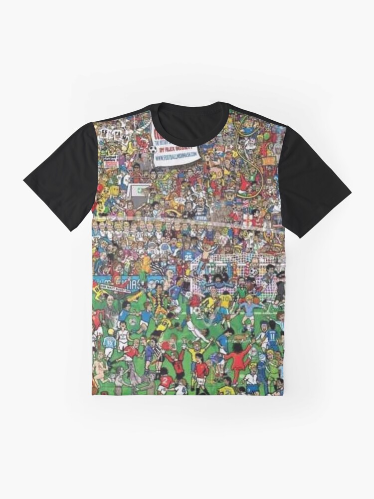 "Where's Wally - find Wally Book - Part XIII - At the football / soccer ...