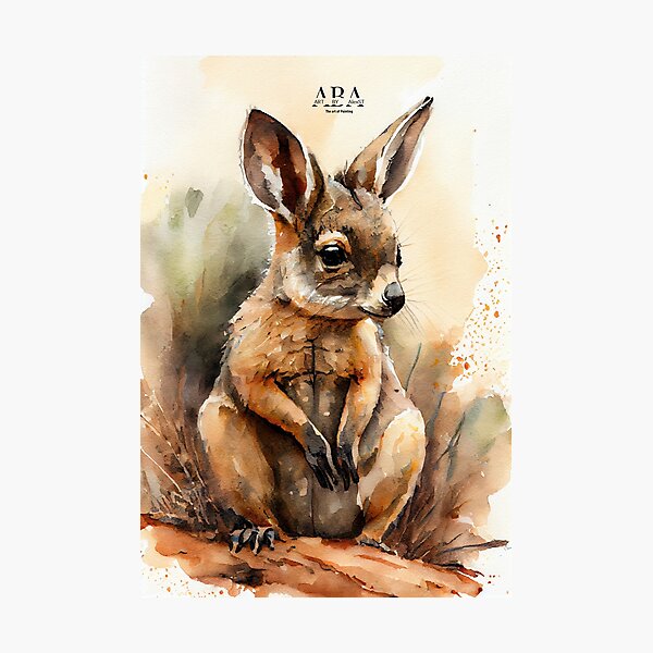 Fotodruck for Sale mit "Australische Landsäugetiere Nabarlek ...