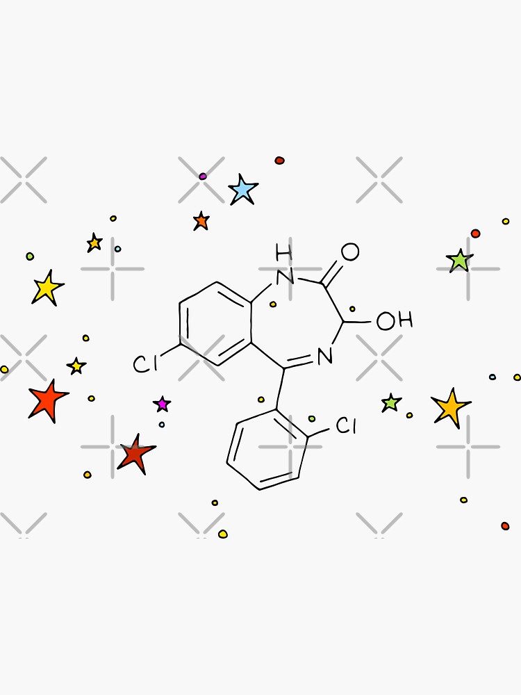 Lorazepam Ativan Lorazepam Intensol Loreev Xr Structural Formula