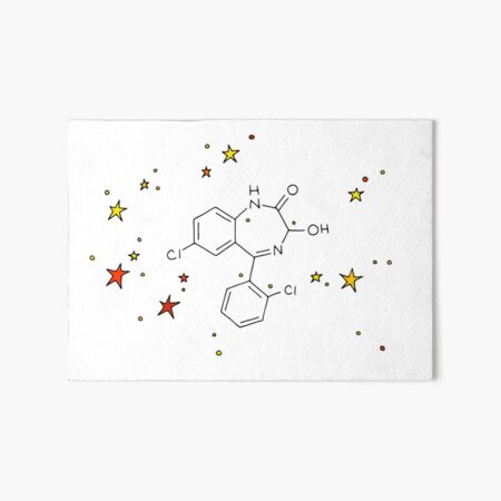 "Lorazepam (Ativan, Lorazepam Intensol, Loreev XR) structural formula ...