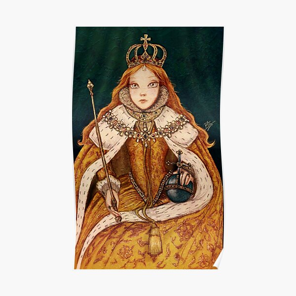 "Queen Elizabeth I" Poster for Sale by belizabethg | Redbubble