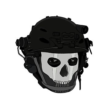 "Simon Riley ‘Ghost’" Sticker for Sale by kittenboys2 | Redbubble