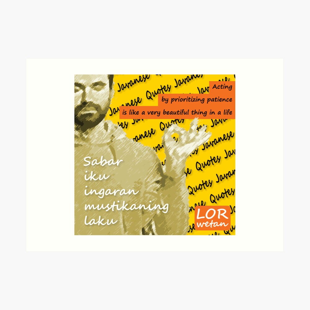 Famous Javanese Quotes