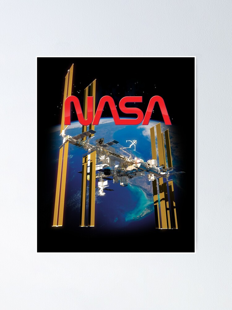"ISS International Space Station " Poster by DavidPenfound | Redbubble
