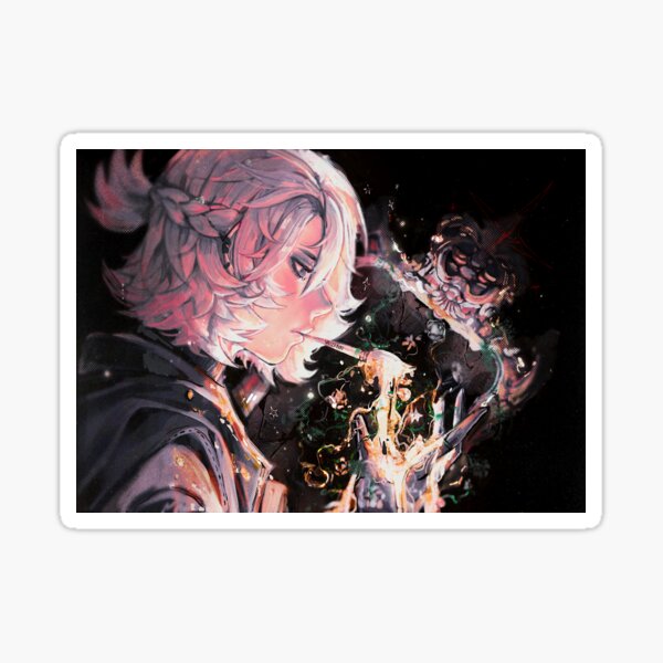 "Albedo - Genshin Impact" Sticker for Sale by Vaizenn | Redbubble