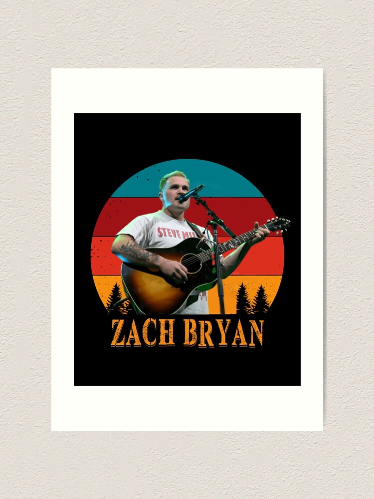 "Zach Bryan Flag a Zach Bryan Flag a Zach Bryan Flag" Art Print for ...