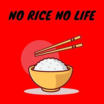 "No Rice No Life, Cute Rice Cooker Asian Food" Kids T-Shirt for Sale by ...