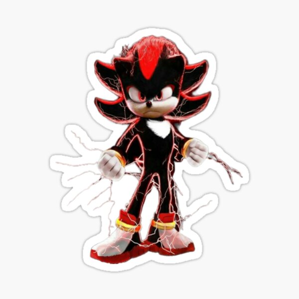 "Shadow the hedgehog " Sticker for Sale by BlueLoonDesi | Redbubble