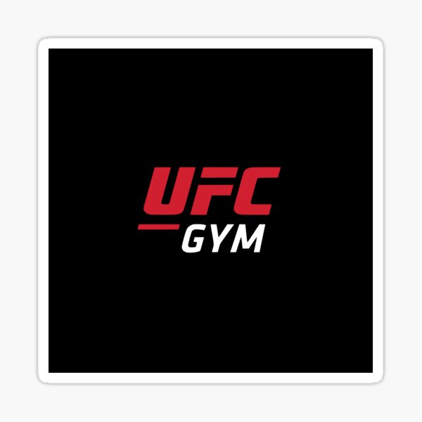 "UFC GYM" Sticker for Sale by webcore | Redbubble