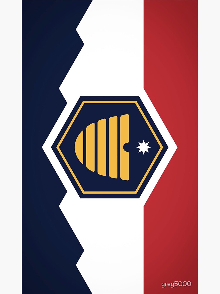 "New Utah State Flag 2022 2023 Vertical" Sticker for Sale by greg5000 ...