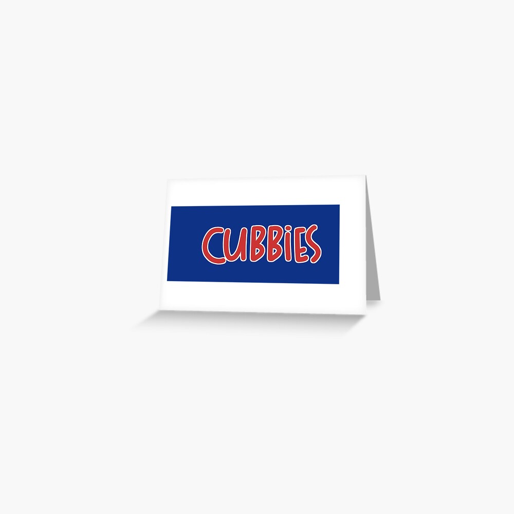 "Cubbies " Sticker for Sale by LockedUp | Redbubble