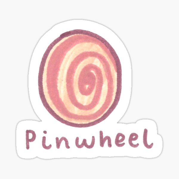 "Pinwheel Cookie Sticker" Sticker for Sale by 2train | Redbubble