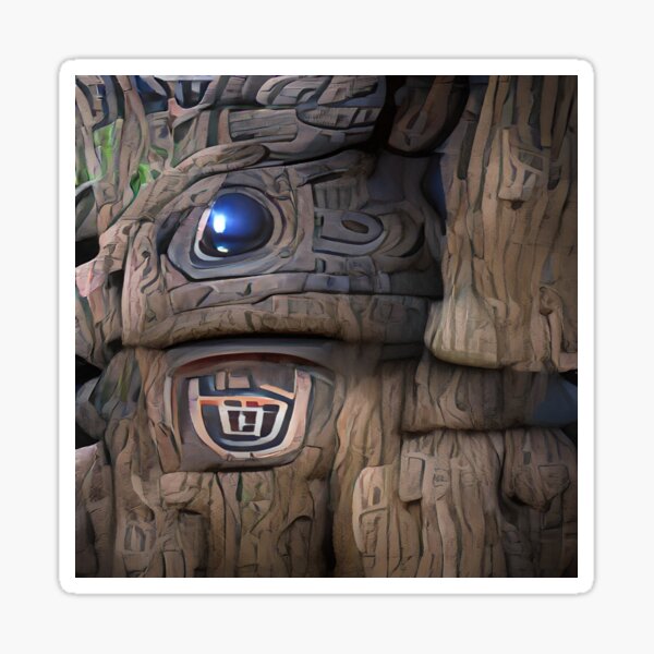 "Totem" Sticker for Sale by ZvezdanArt | Redbubble