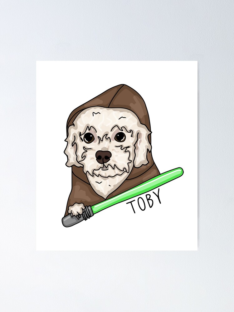 "Toby" Poster for Sale by sisselonpaper | Redbubble