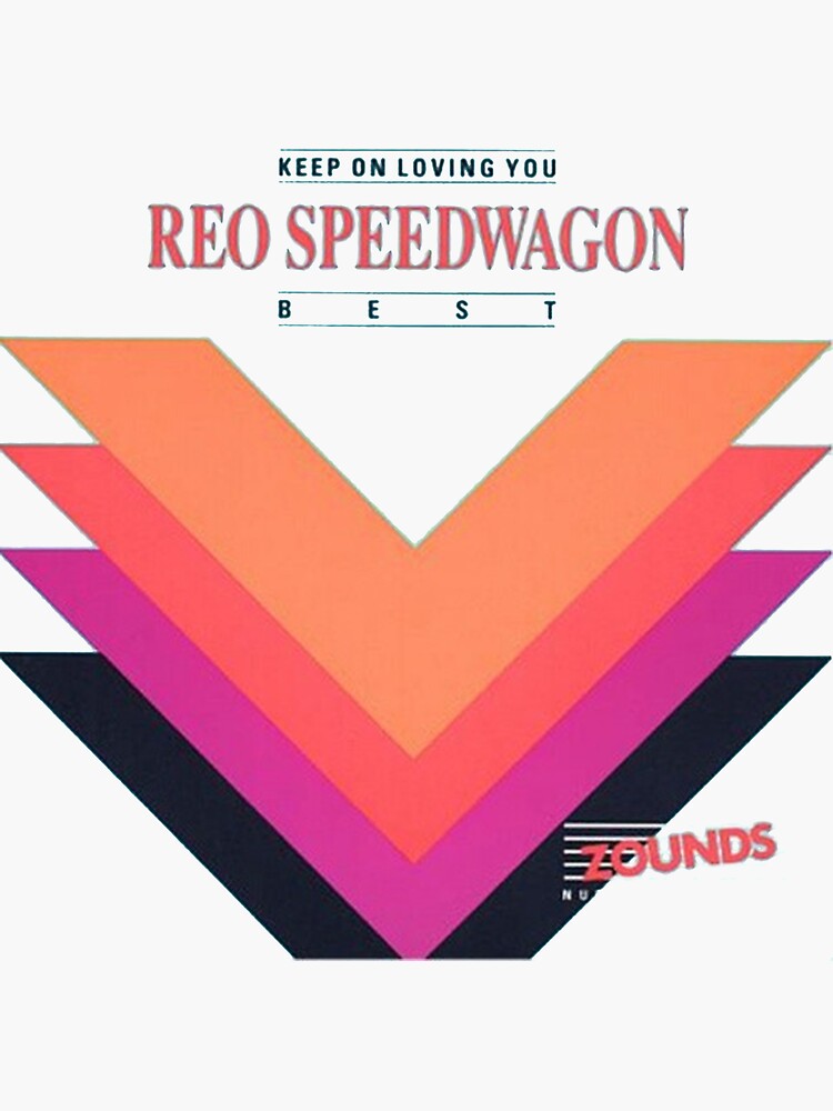 "Reo Speedwagon trending speedwagon foundation" Sticker for Sale by ...