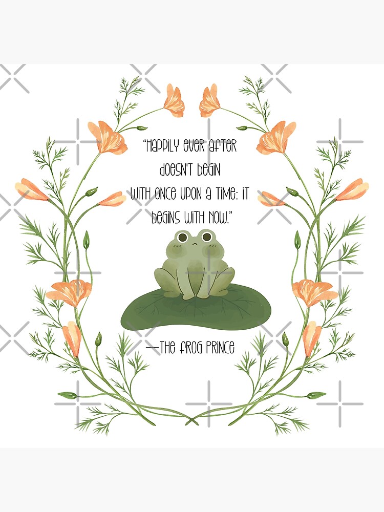"The Frog Prince Walter Crane Book Quote " Poster for Sale by ...