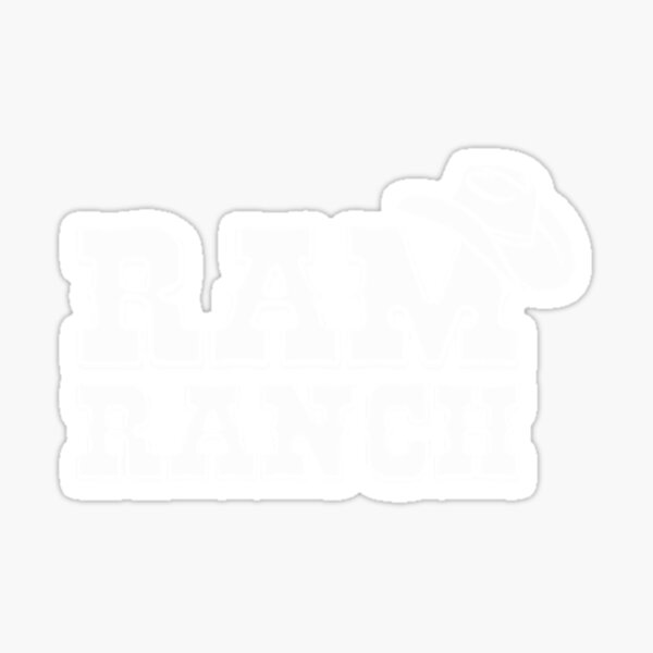 "Ram Ranch " Sticker for Sale by VampCatDesigns | Redbubble