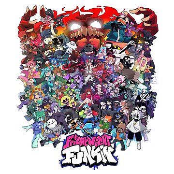" Friday night funkin all the characters " Pin for Sale by ...