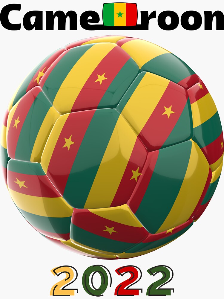 "Cameroon Football Team World Cup Qatar 2022" Sticker for Sale by ...