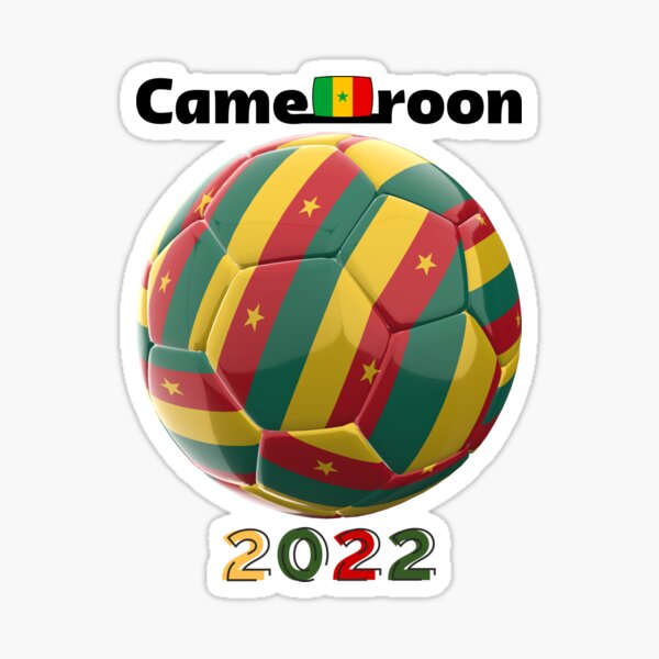 "Cameroon Football Team World Cup Qatar 2022" Sticker for Sale by ...