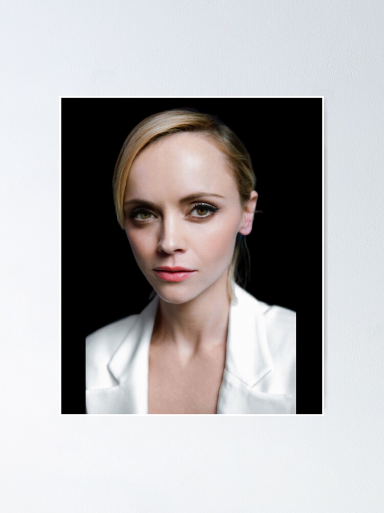 "Christina Ricci" Poster for Sale by Mikalozan | Redbubble