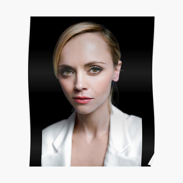 "Christina Ricci" Poster for Sale by Mikalozan | Redbubble