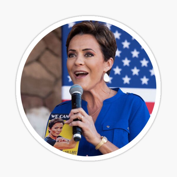 "Kari Lake for Governor GOAT Number 9" Sticker for Sale by RedPremium ...