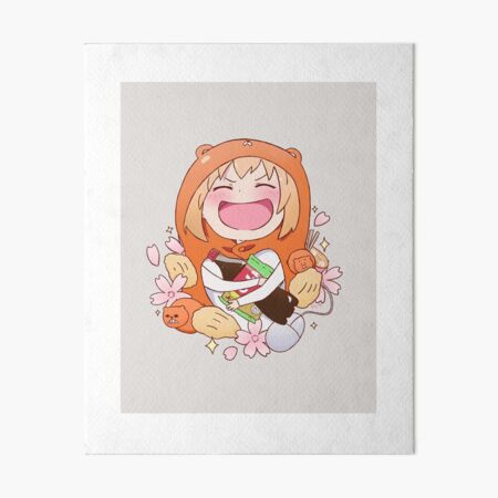 "Junk Food Umaru" Art Board Print for Sale by shishichu | Redbubble