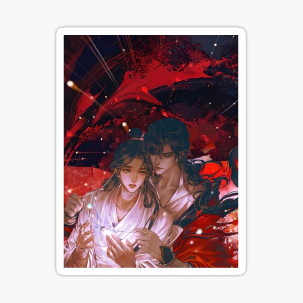 "Hua cheng and xie Lian " Sticker for Sale by RecStore | Redbubble