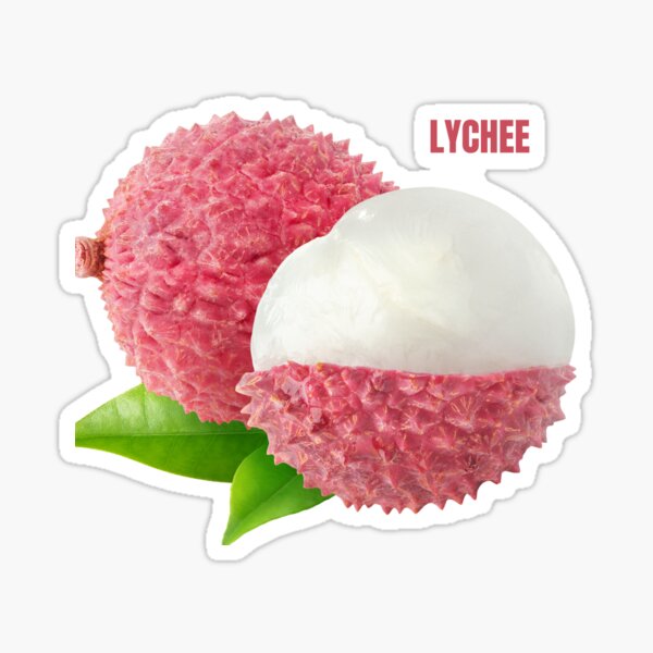 " Lychee sticker pack" Sticker for Sale by JA57 | Redbubble