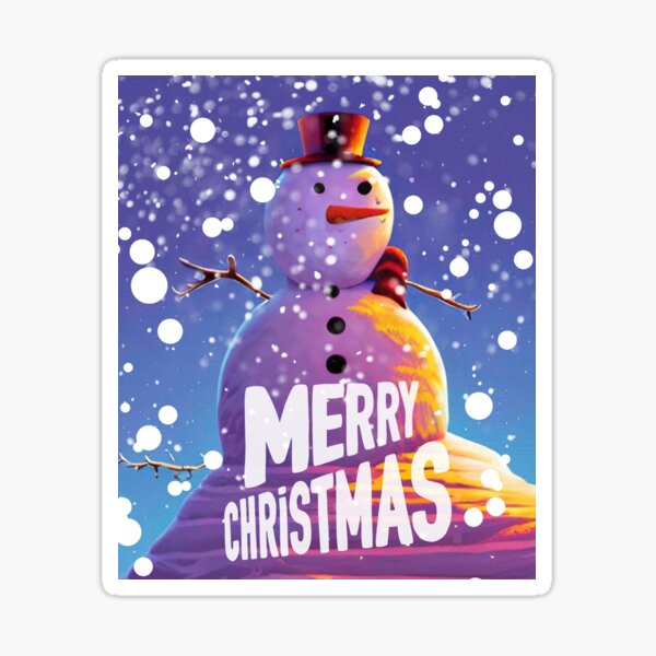 "Mery Christmas 2023 No27" Sticker for Sale by dida80 | Redbubble