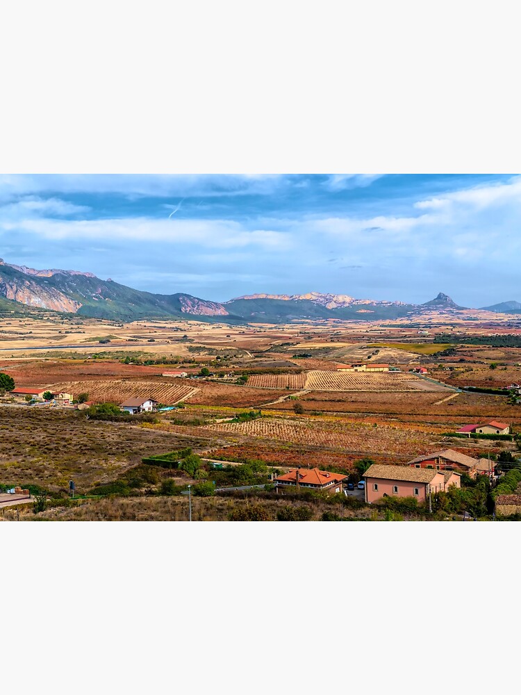 "Laguardia Spain Mountain and Countryside Vew Rioja Region " Poster for ...