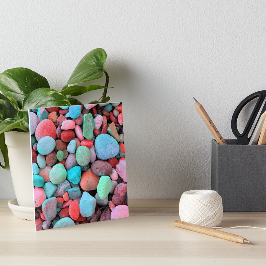 "Space Pebbles, Digitally Altered Photograph Of Pebbles" Art Board ...
