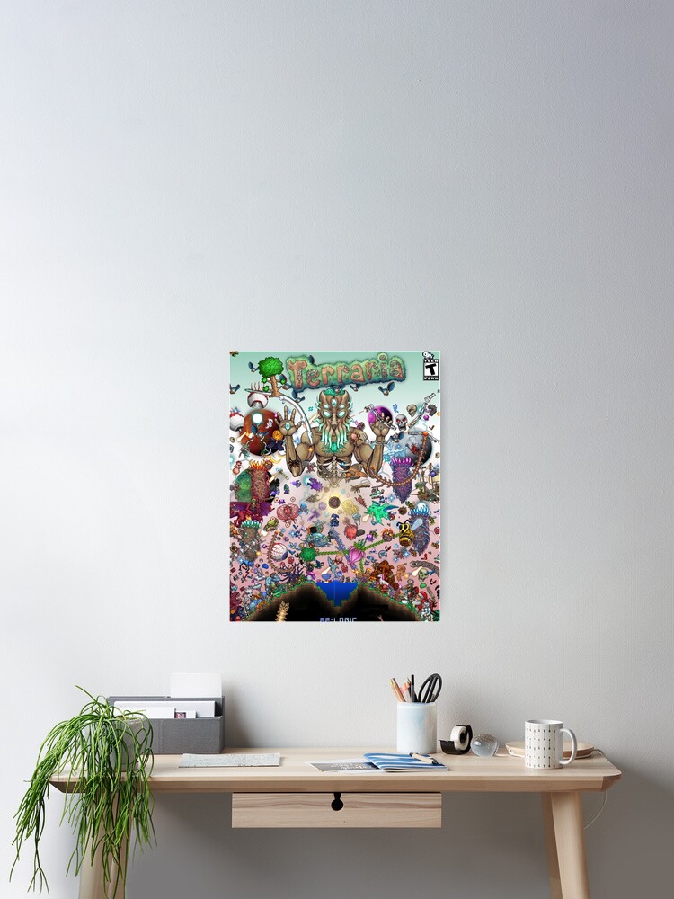 "Terraria Game poster " Poster for Sale by Mary E Drake Drake | Redbubble