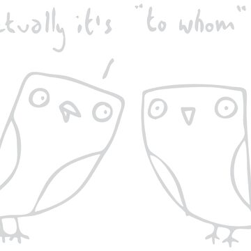 "To Whom Cartoon " Essential T-Shirt for Sale by worldofmoose | Redbubble