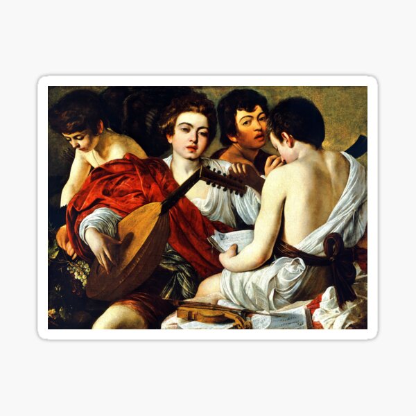 "High Resolution Caravaggio The Musicians (Concert of Youths) 1595 ...