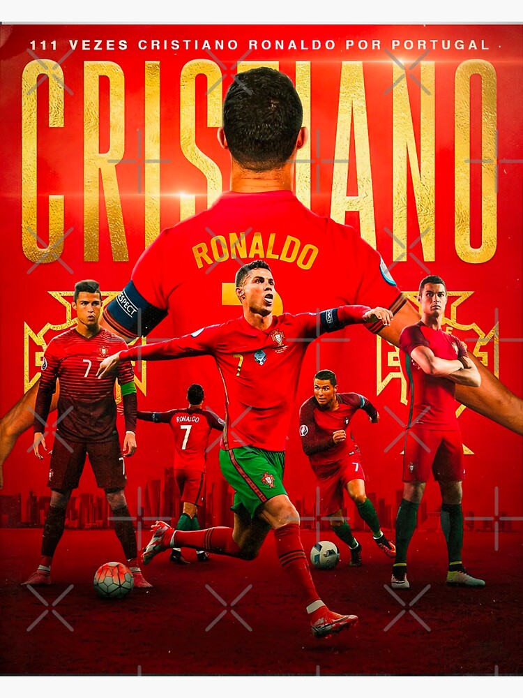 "Ronaldo 111 Goal For Portugal , Ronaldo Print , Ronaldo Gifts, Ronaldo Best Selling , Ronaldo ...