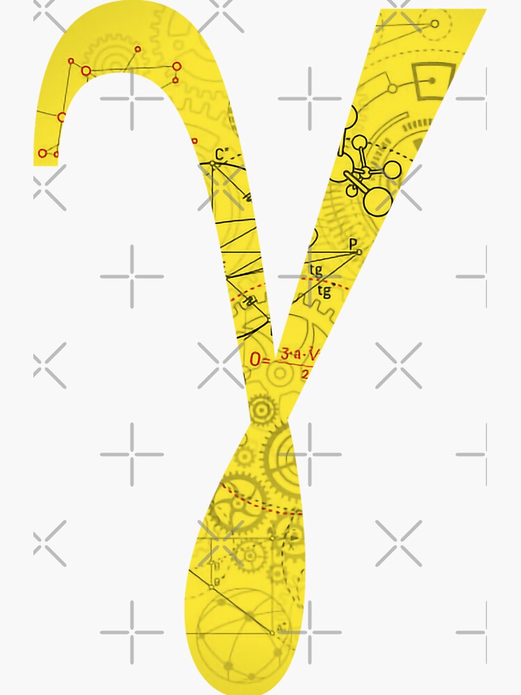 "Gamma - Math Symbols" Sticker for Sale by AymanDiamond | Redbubble