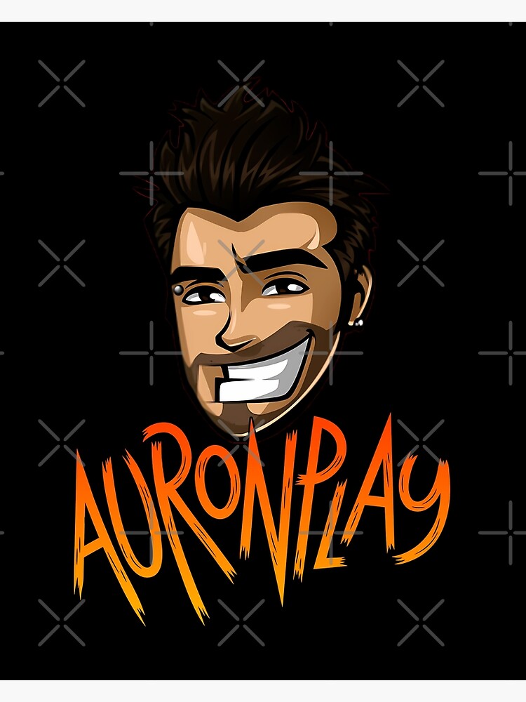 Póster «auronplay twitch stream auron streamer merch youtuber ...