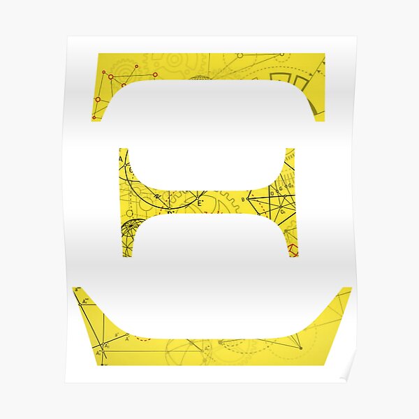 "Xi - Math Symbols" Poster for Sale by AymanDiamond | Redbubble