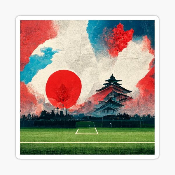 "japan world cup" Sticker for Sale by xszone | Redbubble