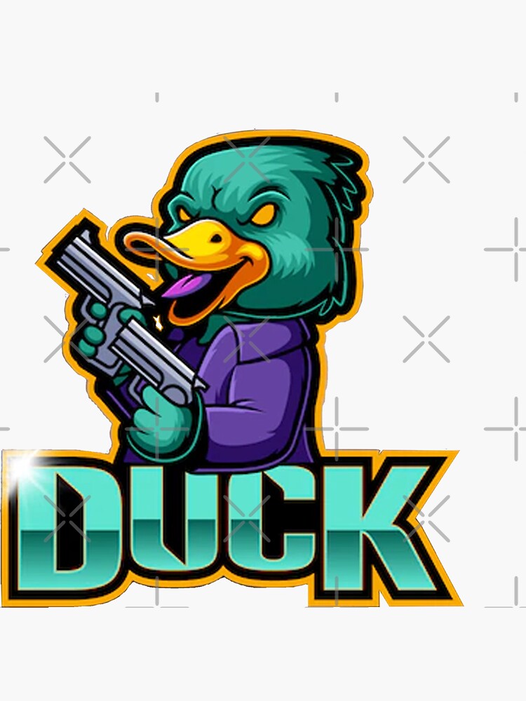 "I choose violence funny duck,Duck In His Cowboy,Ducks Doing Cute ...