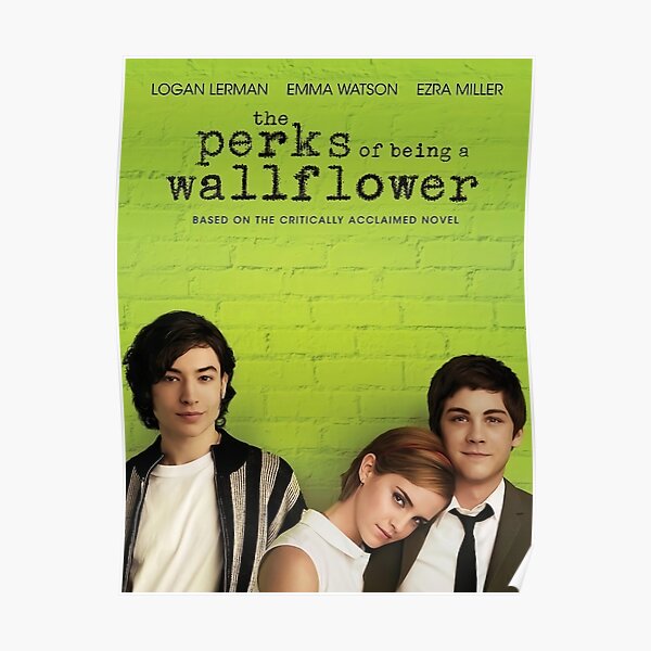 "THE PERKS OF BEING A WALLFLOWER-movie poster " Poster for Sale by ...