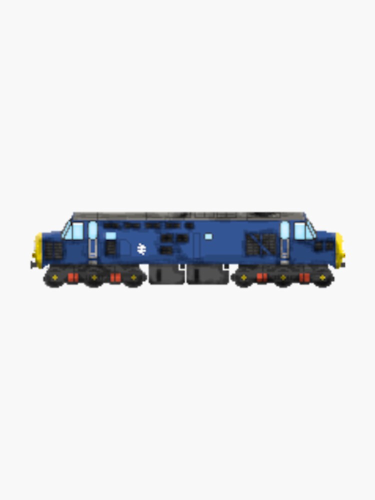 "8bit class 37 (BR Blue" Sticker for Sale by Sams-8Bit-rail | Redbubble