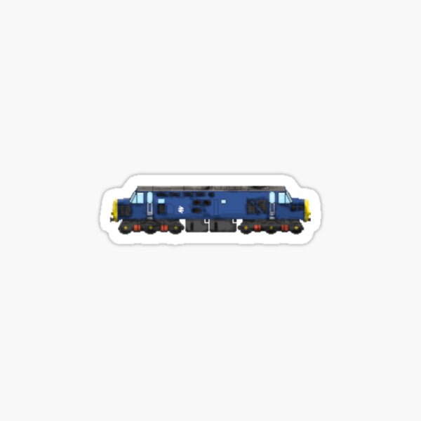 "8bit class 37 (BR Blue" Sticker for Sale by Sams-8Bit-rail | Redbubble