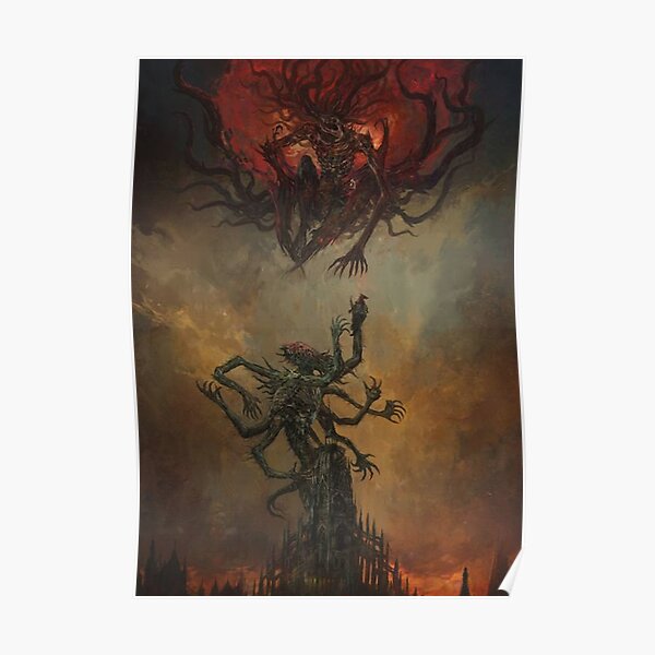 "Bloodborne" Poster for Sale by poliitanoo | Redbubble
