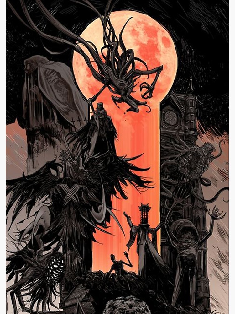 "Bloodborne" Poster for Sale by poliitanoo | Redbubble