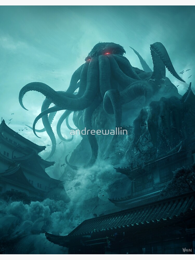 "Cthulhu" Poster for Sale by Andree Wallin | Redbubble