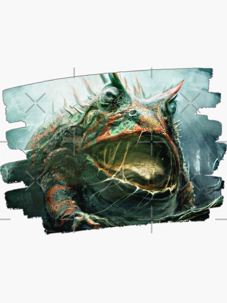 "Monster Hypnotoad" Sticker for Sale by Trendy-Now | Redbubble