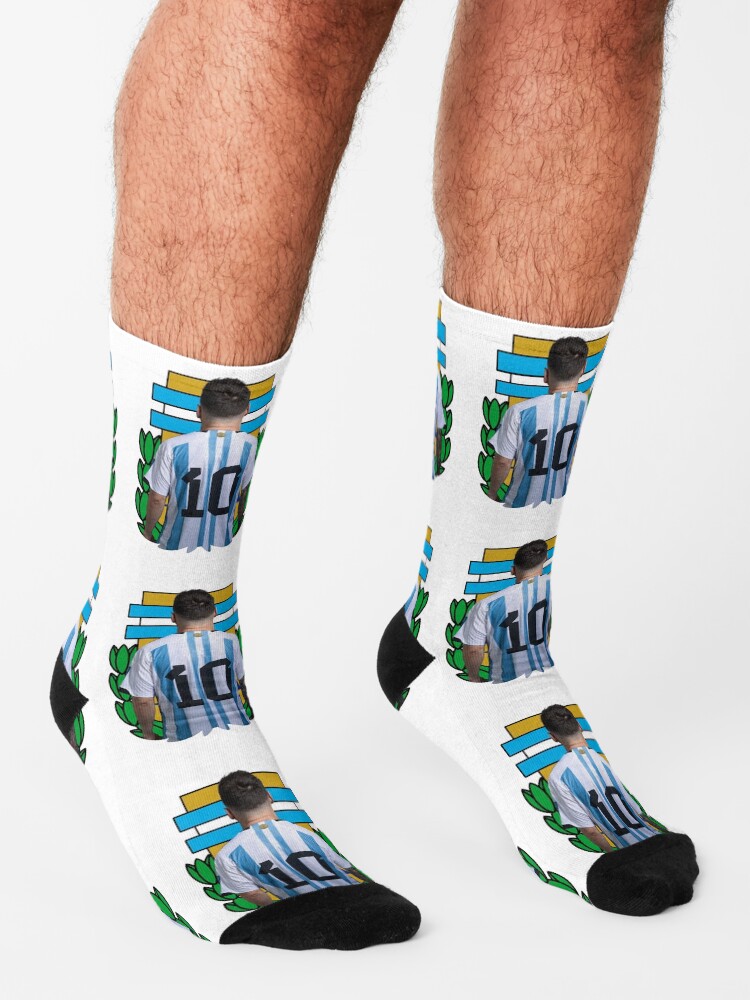 LIONEL MESSI ARGENTINA NATIONAL WORLD CUP 2022 Socks